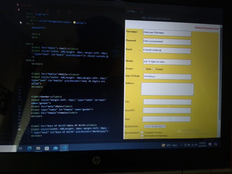 Taha Farooq on LinkedIn: #webdevelopment #html #css #formdesign # ... Taha Farooq on LinkedIn: #webdevelopment #html #css #formdesign # ...