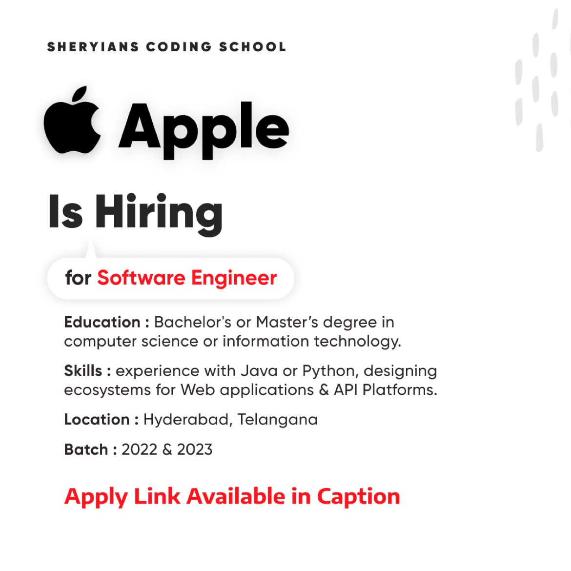 Sheryians Coding School on LinkedIn: Apply Link: https://lnkd.in/dSv_aJDN Sheryians Coding School on LinkedIn: Apply Link: https://lnkd.in/dSv_aJDN