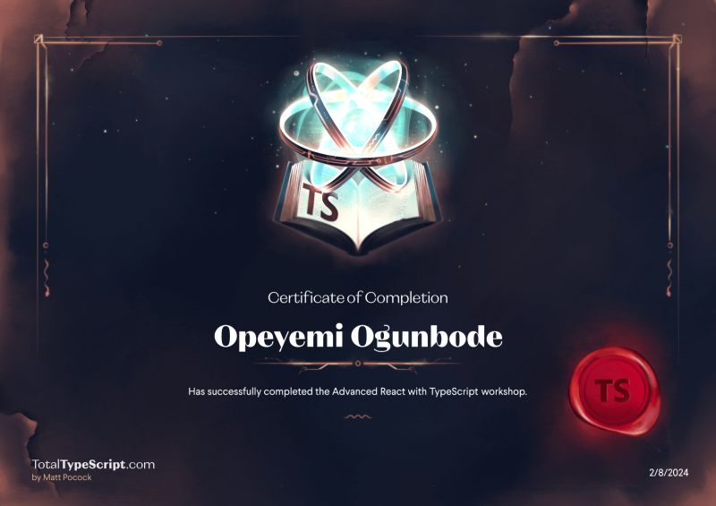 Opeyemi Ogunbode on LinkedIn: #react #typescript #advancedreact # ... Opeyemi Ogunbode on LinkedIn: #react #typescript #advancedreact # ...