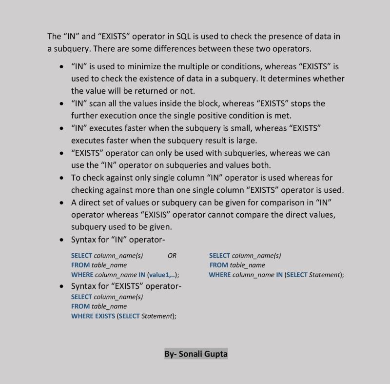 Sonali Gupta on LinkedIn: #sql #data #dataanalytics #upskilling # ... Sonali Gupta on LinkedIn: #sql #data #dataanalytics #upskilling # ...