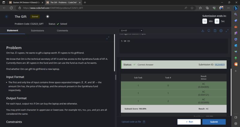 Aditya Bakshi on LinkedIn: Hello everyone, I just complete contest in ... Aditya Bakshi on LinkedIn: Hello everyone, I just complete contest in ...