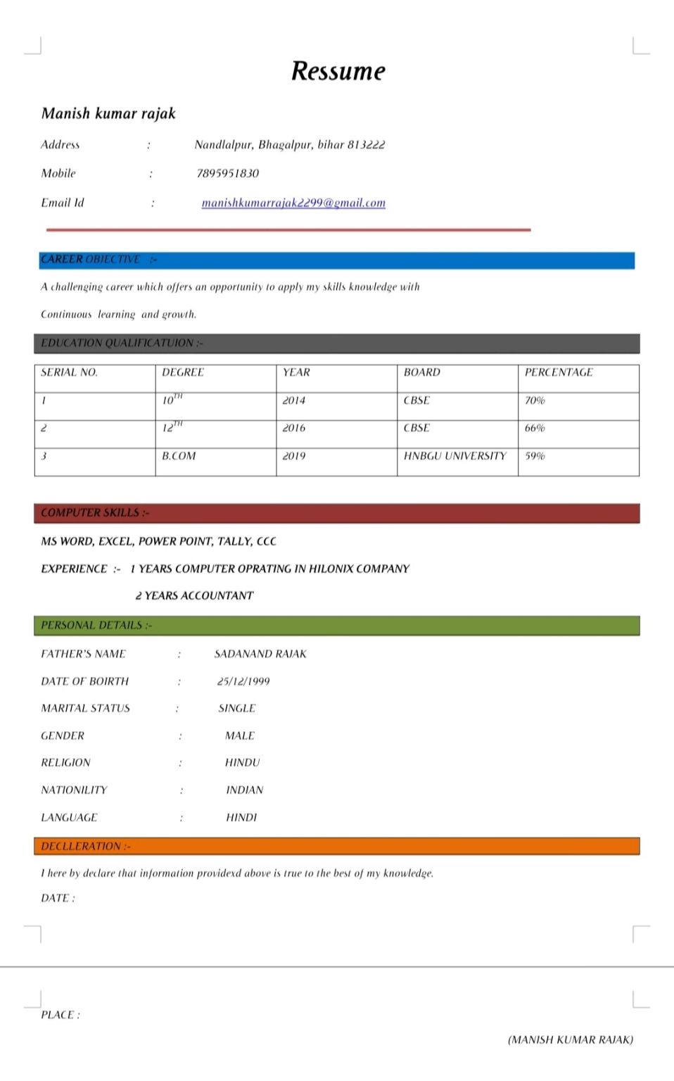 Manish Kumar Rajak posted on LinkedIn Manish Kumar Rajak posted on LinkedIn