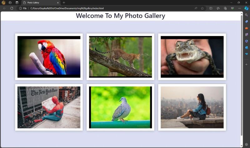How I created a photo gallery at skillRAAce | KOTTE AVINASH posted on ... How I created a photo gallery at skillRAAce | KOTTE AVINASH posted on ...