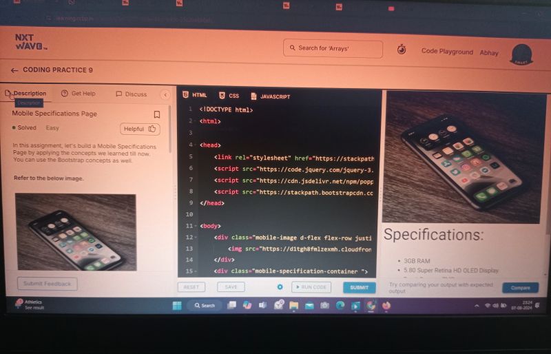 Abhay Dwivedi on LinkedIn: #day #nxtwave #html #css #ccbp4 # ... Abhay Dwivedi on LinkedIn: #day #nxtwave #html #css #ccbp4 # ...