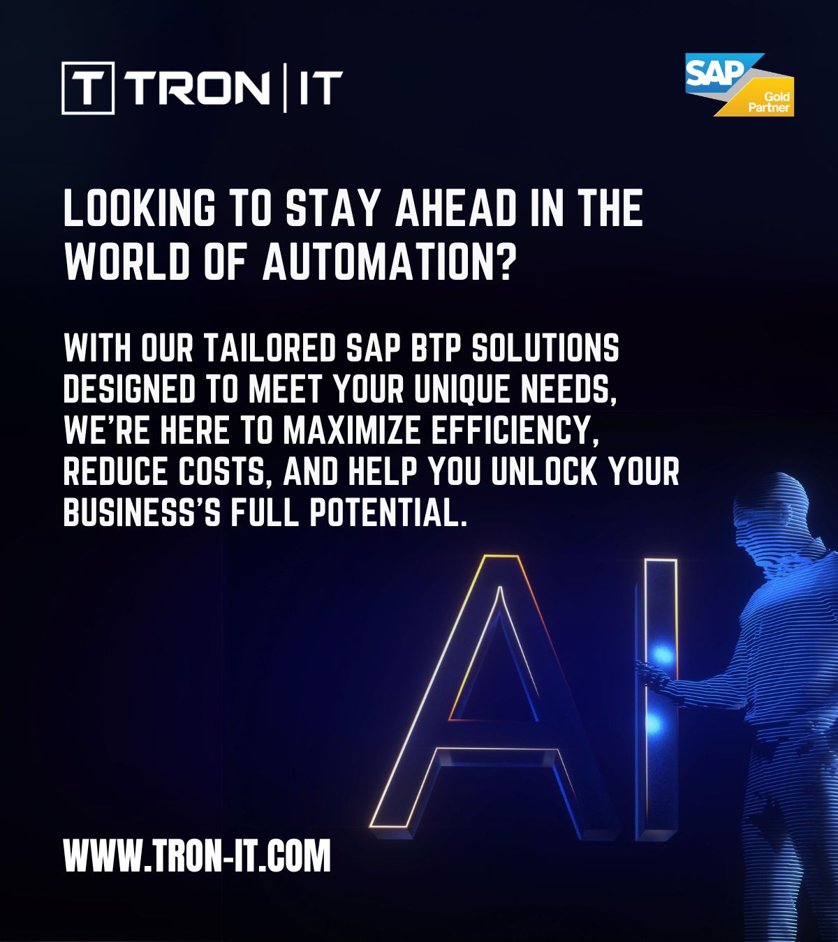 TronIT on LinkedIn: #sapbtp #automation #innovation # ... TronIT on LinkedIn: #sapbtp #automation #innovation # ...