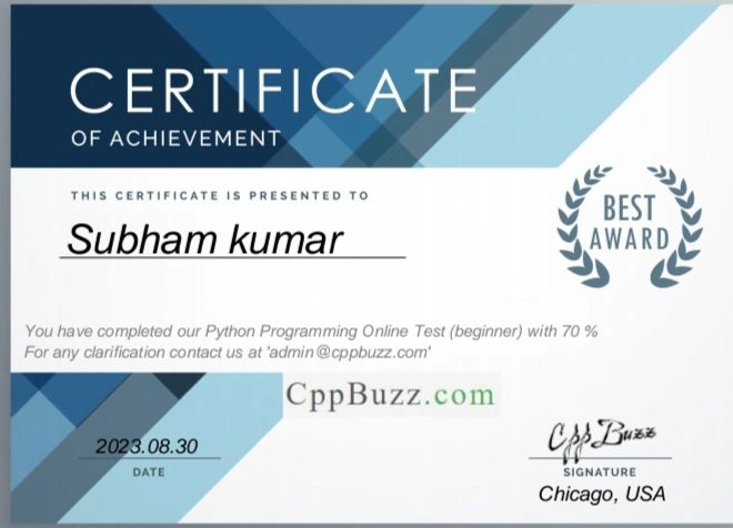 Subham Kumar posted on LinkedIn Subham Kumar posted on LinkedIn