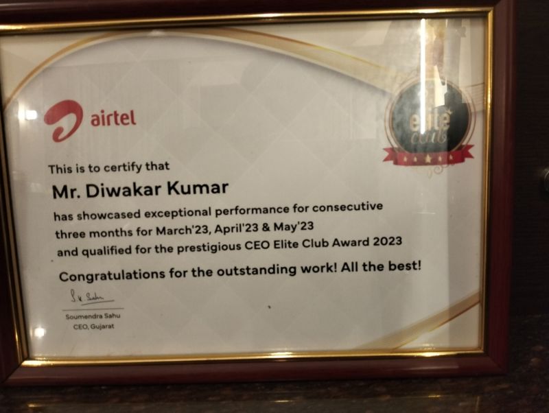 Diwakar Kumar on LinkedIn: #ceo #airtel Diwakar Kumar on LinkedIn: #ceo #airtel