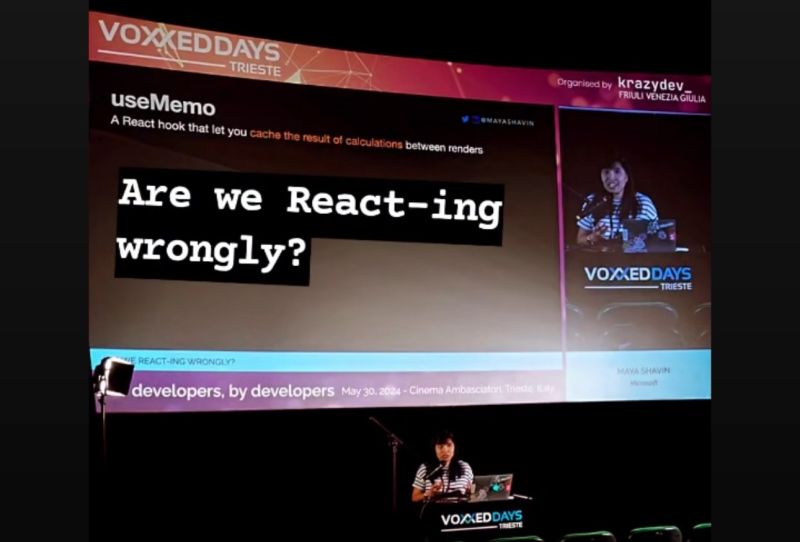 Maya Shavin on LinkedIn: Thank you for joining my talk at Voxxed Days ... Maya Shavin on LinkedIn: Thank you for joining my talk at Voxxed Days ...