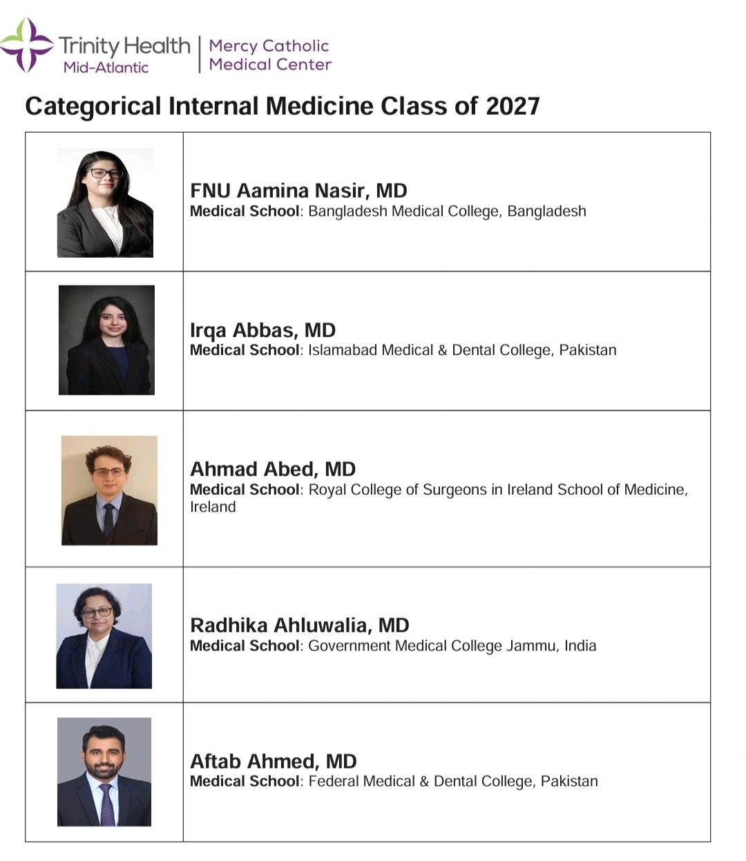 Aftab Ahmed, MD on LinkedIn: #philly #match2024 Aftab Ahmed, MD on LinkedIn: #philly #match2024