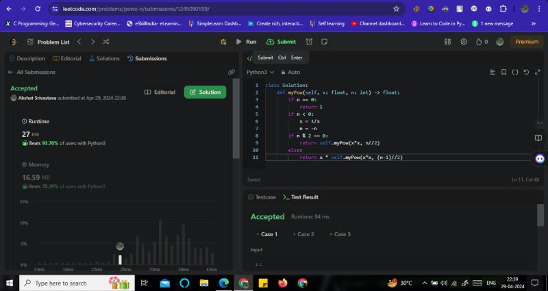 Akshat Srivastava on LinkedIn: #365daysofcode #leetcode Akshat Srivastava on LinkedIn: #365daysofcode #leetcode