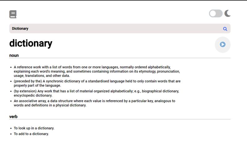 Abhay Gupta on LinkedIn: Dictionary made using HTML CSS & JavaScript ... Abhay Gupta on LinkedIn: Dictionary made using HTML CSS & JavaScript ...