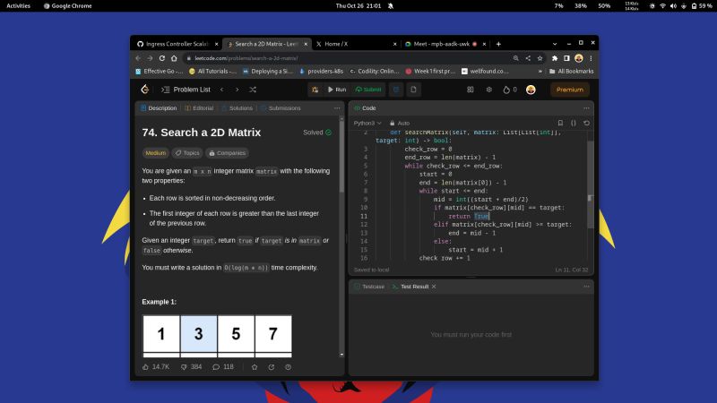 Leetcode update: Binary Search | prateek singh posted on the topic ... Leetcode update: Binary Search | prateek singh posted on the topic ...
