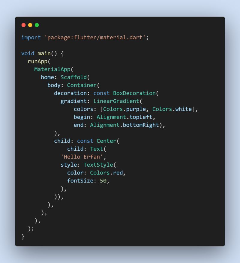 Sayed Nasrullah Erfan on LinkedIn: #flutter #dart #codingjourney Sayed Nasrullah Erfan on LinkedIn: #flutter #dart #codingjourney