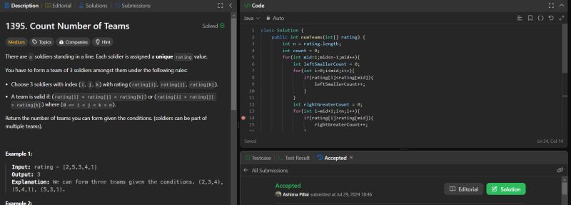 Ashima Pillai on LinkedIn: #100daysleetcode #leetcode #problemsolving # ... Ashima Pillai on LinkedIn: #100daysleetcode #leetcode #problemsolving # ...