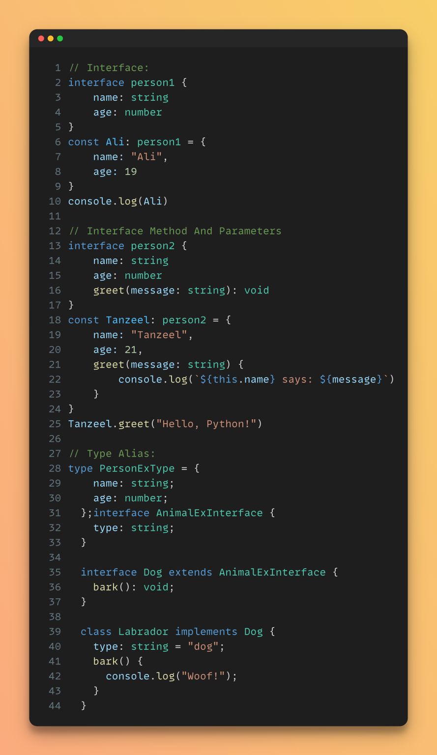 Muhammad Ali on LinkedIn: #typescript #javascript ... Muhammad Ali on LinkedIn: #typescript #javascript ...