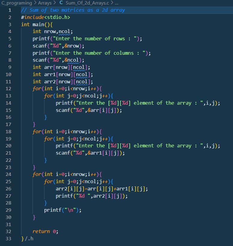 Nikhil Goyal on LinkedIn: #100daysofcoding #cprogramming #arrays # ... Nikhil Goyal on LinkedIn: #100daysofcoding #cprogramming #arrays # ...
