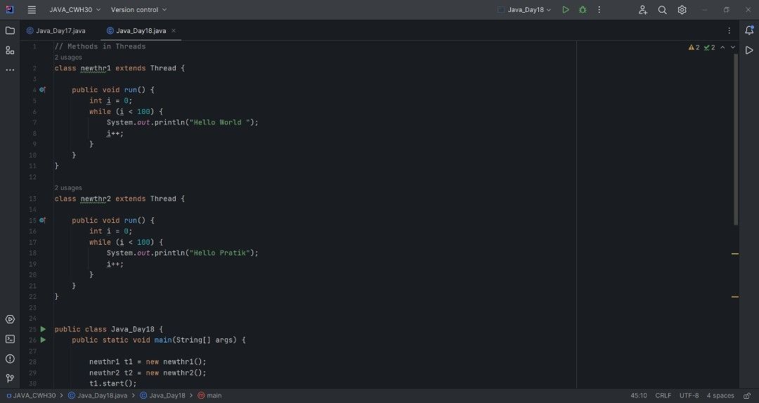 PRATIK PANDEY on LinkedIn: #30daysofcodingchallenge #javaprogramming # ... PRATIK PANDEY on LinkedIn: #30daysofcodingchallenge #javaprogramming # ...