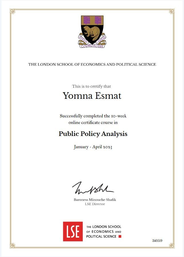 Yomna Gamil on LinkedIn: I am happy to share that I have completed my ... Yomna Gamil on LinkedIn: I am happy to share that I have completed my ...