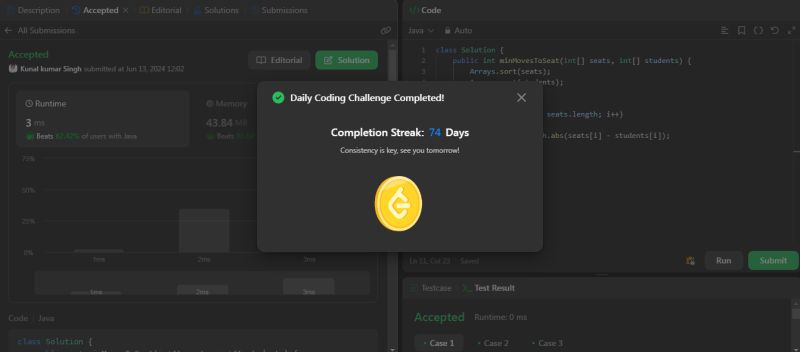 Kunal Kumar Singh on LinkedIn: #leetcode #100daysofcode #dailychallenge ... Kunal Kumar Singh on LinkedIn: #leetcode #100daysofcode #dailychallenge ...