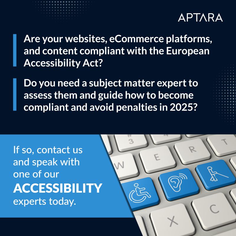 Aptara on LinkedIn: #aptara #accessibility #compliance # ... Aptara on LinkedIn: #aptara #accessibility #compliance # ...