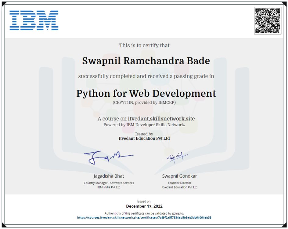 Swapnil Bade on LinkedIn: #connections #python #pythondevelopers # ... Swapnil Bade on LinkedIn: #connections #python #pythondevelopers # ...