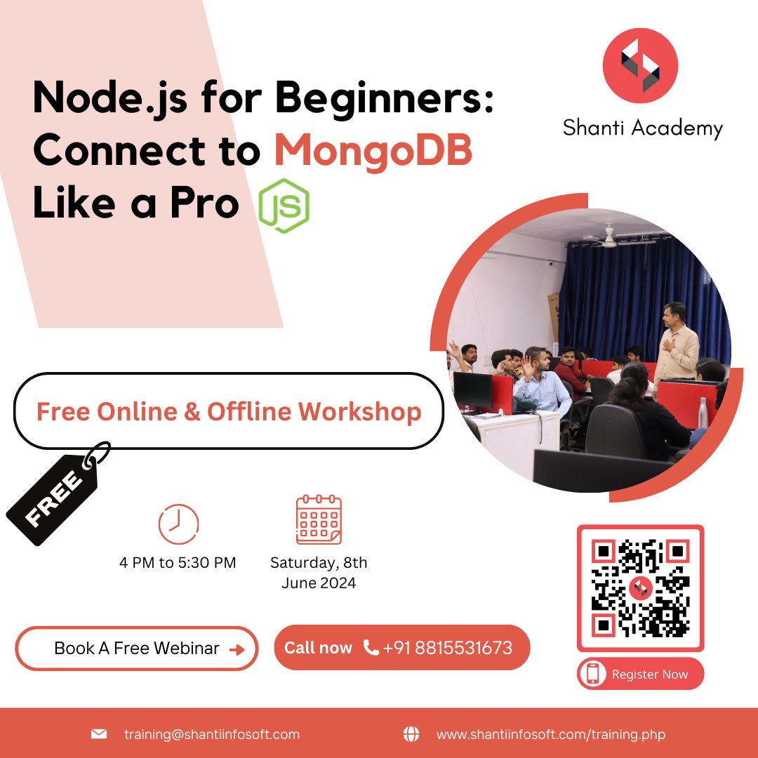 Kajal Jain on LinkedIn: #nodejs #mongodb #workshop #webdev #indore Kajal Jain on LinkedIn: #nodejs #mongodb #workshop #webdev #indore