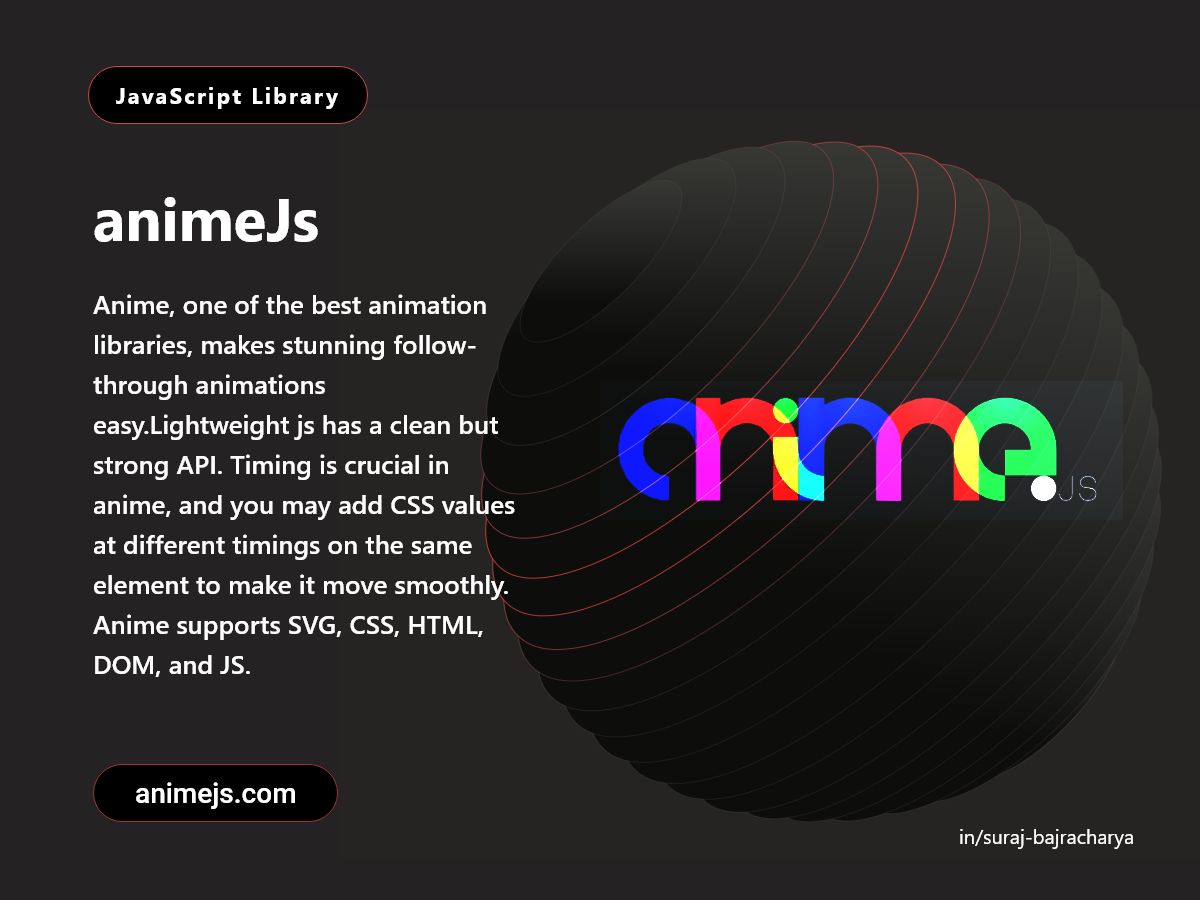 Suraj Bajracharya on LinkedIn: #javascript #anime #frontend Suraj Bajracharya on LinkedIn: #javascript #anime #frontend