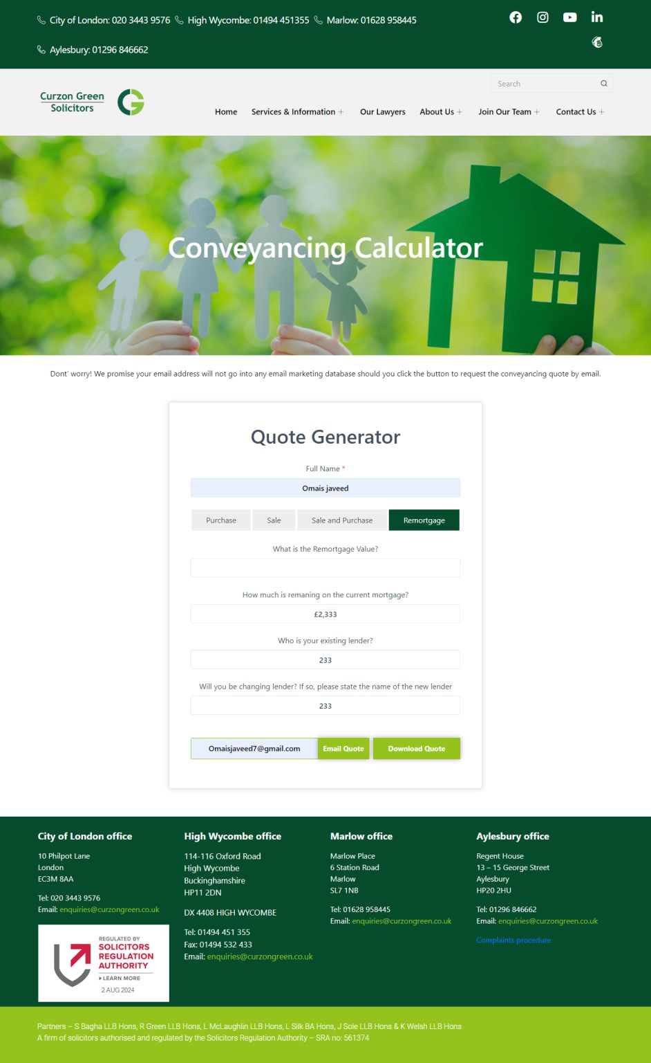 Omais Javeed on LinkedIn: I developed a dynamic quote generator custom ... Omais Javeed on LinkedIn: I developed a dynamic quote generator custom ...