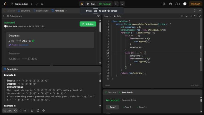 Rahul Joshi on LinkedIn: #100daysofdsa #programming #coding # ... Rahul Joshi on LinkedIn: #100daysofdsa #programming #coding # ...