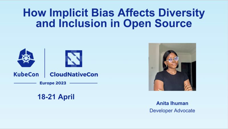 Anita ihuman on LinkedIn: #kubecon #cloudnativecon #opensource # ... Anita ihuman on LinkedIn: #kubecon #cloudnativecon #opensource # ...