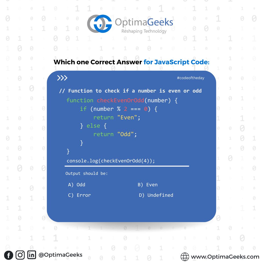Fatima Naeem on LinkedIn: #programming #codeoftheday #javascript # ... Fatima Naeem on LinkedIn: #programming #codeoftheday #javascript # ...