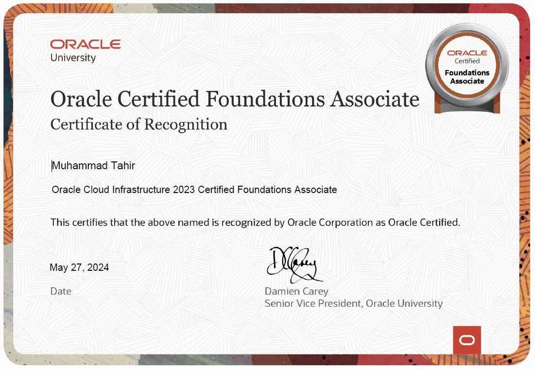 Muhammad Tahir OCP Oracle OGG MS-SQL MYSQL AWS DBA on LinkedIn: #oci # ... Muhammad Tahir OCP Oracle OGG MS-SQL MYSQL AWS DBA on LinkedIn: #oci # ...