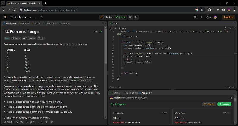 Akshat Sharma on LinkedIn: #day23 #30daysofcodechallenge #leetcode # ... Akshat Sharma on LinkedIn: #day23 #30daysofcodechallenge #leetcode # ...