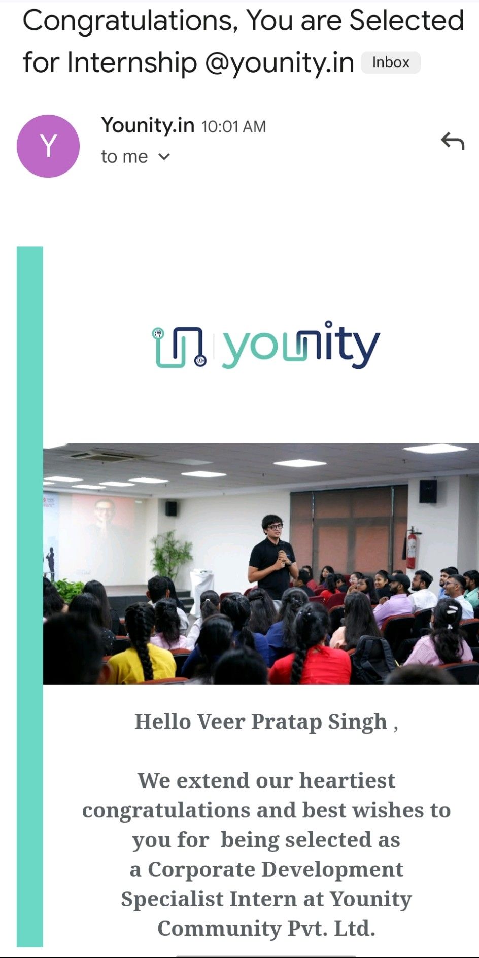Veer Pratap Singh on LinkedIn: #internship Veer Pratap Singh on LinkedIn: #internship