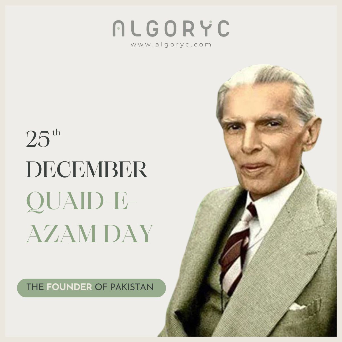 ALGORYC on LinkedIn: #algoryc #quaidday #unity #faith #discipline ... ALGORYC on LinkedIn: #algoryc #quaidday #unity #faith #discipline ...