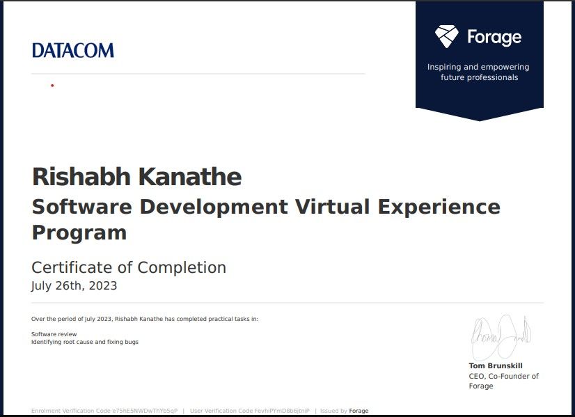 Rishabh Kanathe on LinkedIn: #javaprogramming #internship # ... Rishabh Kanathe on LinkedIn: #javaprogramming #internship # ...