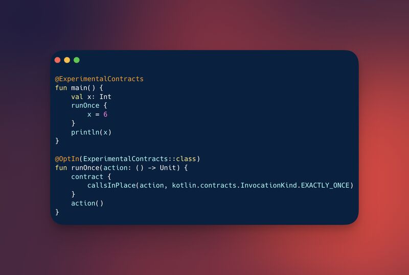 Arda K. on LinkedIn: #kotlin #kotlinprogramming #androidprogramming # ... Arda K. on LinkedIn: #kotlin #kotlinprogramming #androidprogramming # ...