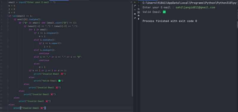 Sahil Jangid on LinkedIn: #python #pythoncoding #pythonlearning # ... Sahil Jangid on LinkedIn: #python #pythoncoding #pythonlearning # ...