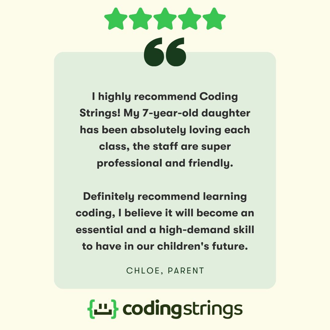 Coding Strings on LinkedIn: #codingstrings #happykids #happyparents # ... Coding Strings on LinkedIn: #codingstrings #happykids #happyparents # ...