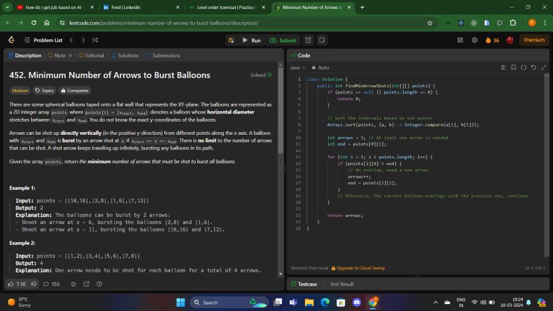 Parth Bhatti on LinkedIn: #100daysofcode #codingchallenge #leetcode # ... Parth Bhatti on LinkedIn: #100daysofcode #codingchallenge #leetcode # ...