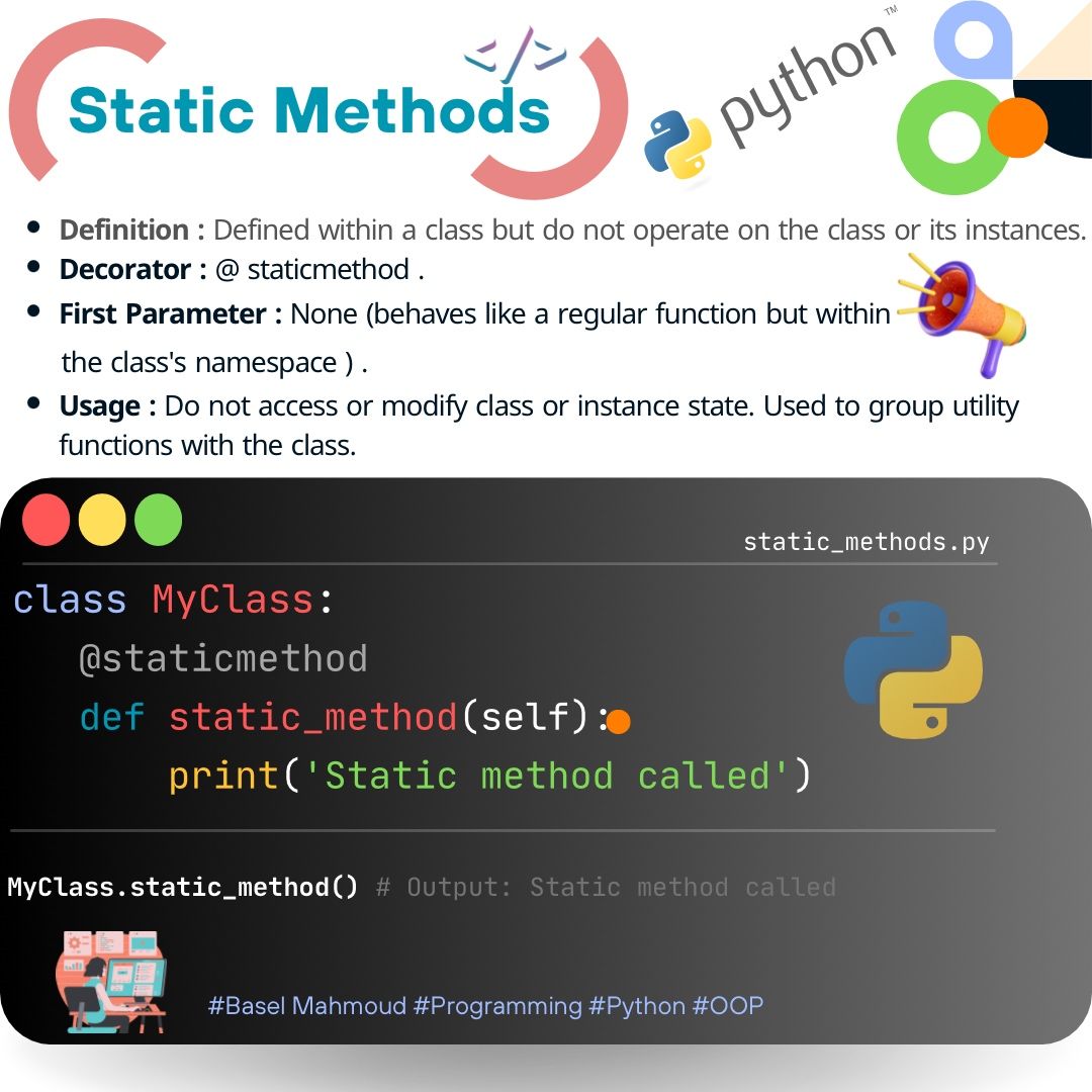 Basel Mahmoud Radi Abdelbaki on LinkedIn: #python #coding #oops # ... Basel Mahmoud Radi Abdelbaki on LinkedIn: #python #coding #oops # ...