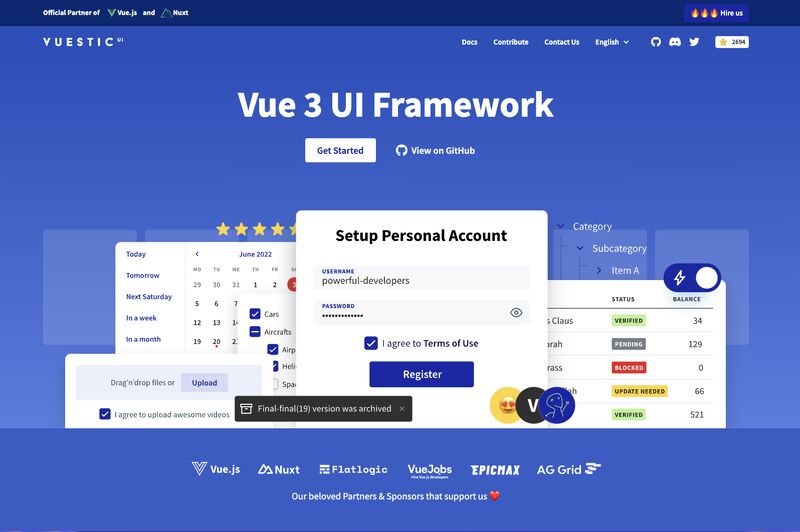 Epicmax on LinkedIn: #opensource #vue #vuejs #ui #development # ... Epicmax on LinkedIn: #opensource #vue #vuejs #ui #development # ...