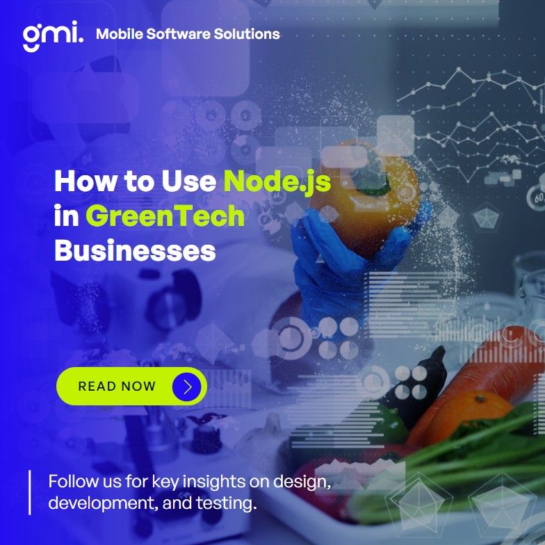 GMI Software on LinkedIn: #greentech #webdevelopment #nodejs # ... GMI Software on LinkedIn: #greentech #webdevelopment #nodejs # ...