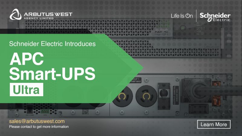 Arbutus West Agency Ltd. on LinkedIn: Schneider Electric Introduces APC ... Arbutus West Agency Ltd. on LinkedIn: Schneider Electric Introduces APC ...