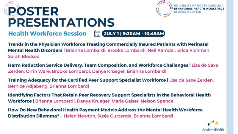 UNC Behavioral Health Workforce Research Center on LinkedIn: # ... UNC Behavioral Health Workforce Research Center on LinkedIn: # ...