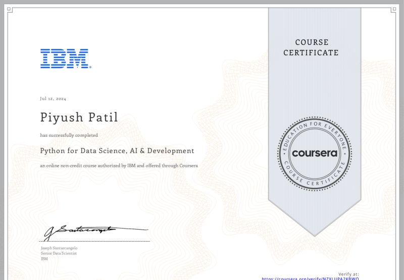 Piyush Patil on LinkedIn: #python #datascience #ai #machinelearning # ... Piyush Patil on LinkedIn: #python #datascience #ai #machinelearning # ...