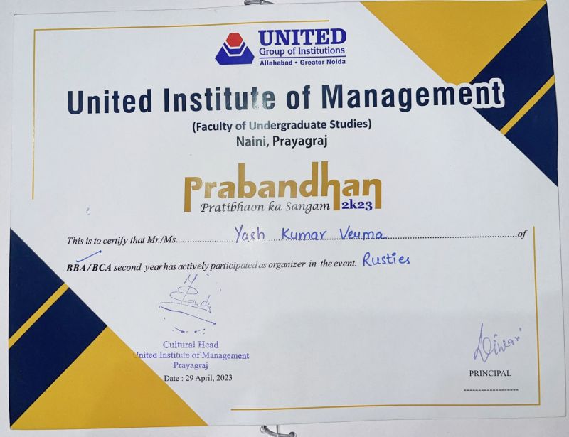 Yash kumar Verma on LinkedIn: I am excited to announce that I have ... Yash kumar Verma on LinkedIn: I am excited to announce that I have ...