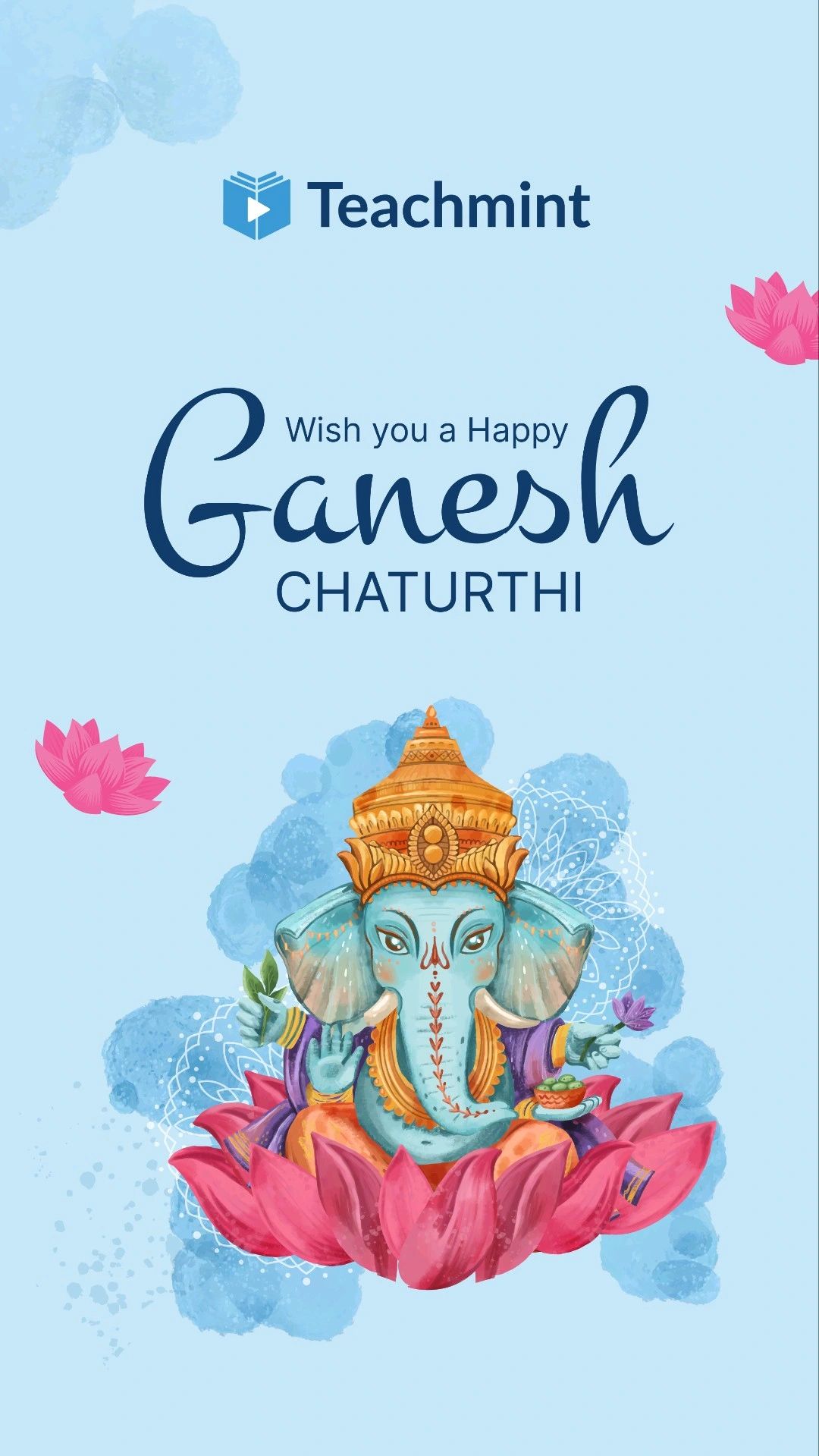 Akankshu Srievastava on LinkedIn: #teachmint #ganeshchaturthi Akankshu Srievastava on LinkedIn: #teachmint #ganeshchaturthi