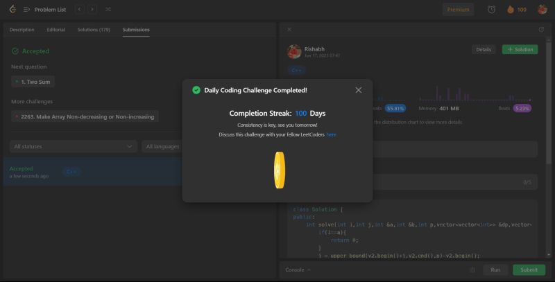 Rishabh Nigam on LinkedIn: #leetcode #leetcode #streak #consistency # ... Rishabh Nigam on LinkedIn: #leetcode #leetcode #streak #consistency # ...