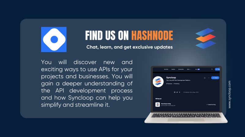 Syncloop on LinkedIn: #syncloop #apis #apidevelopment #hashnode # ... Syncloop on LinkedIn: #syncloop #apis #apidevelopment #hashnode # ...